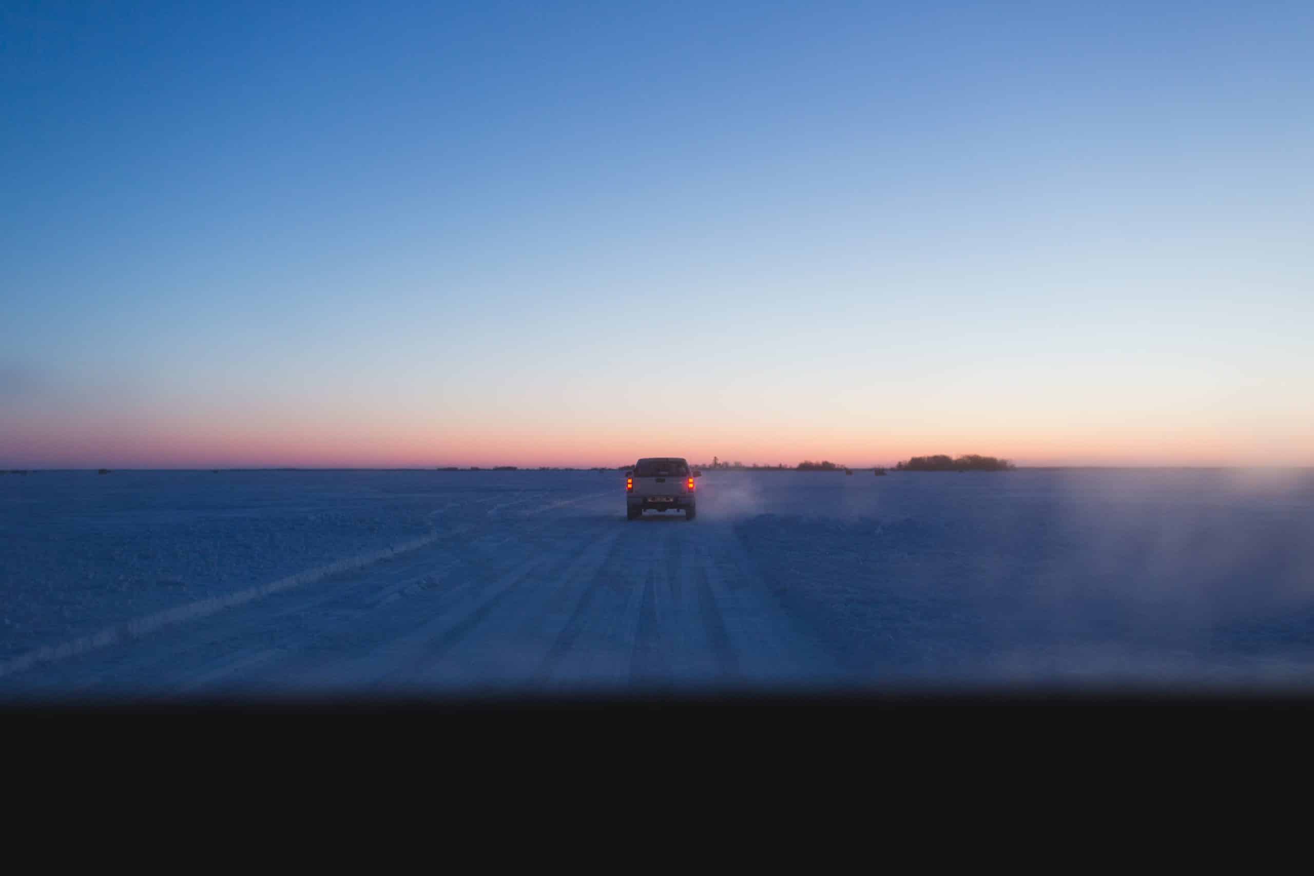 ice-road - Lake of the Woods