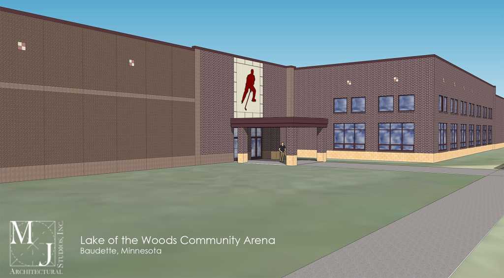 arena-drawing - Lake of the Woods