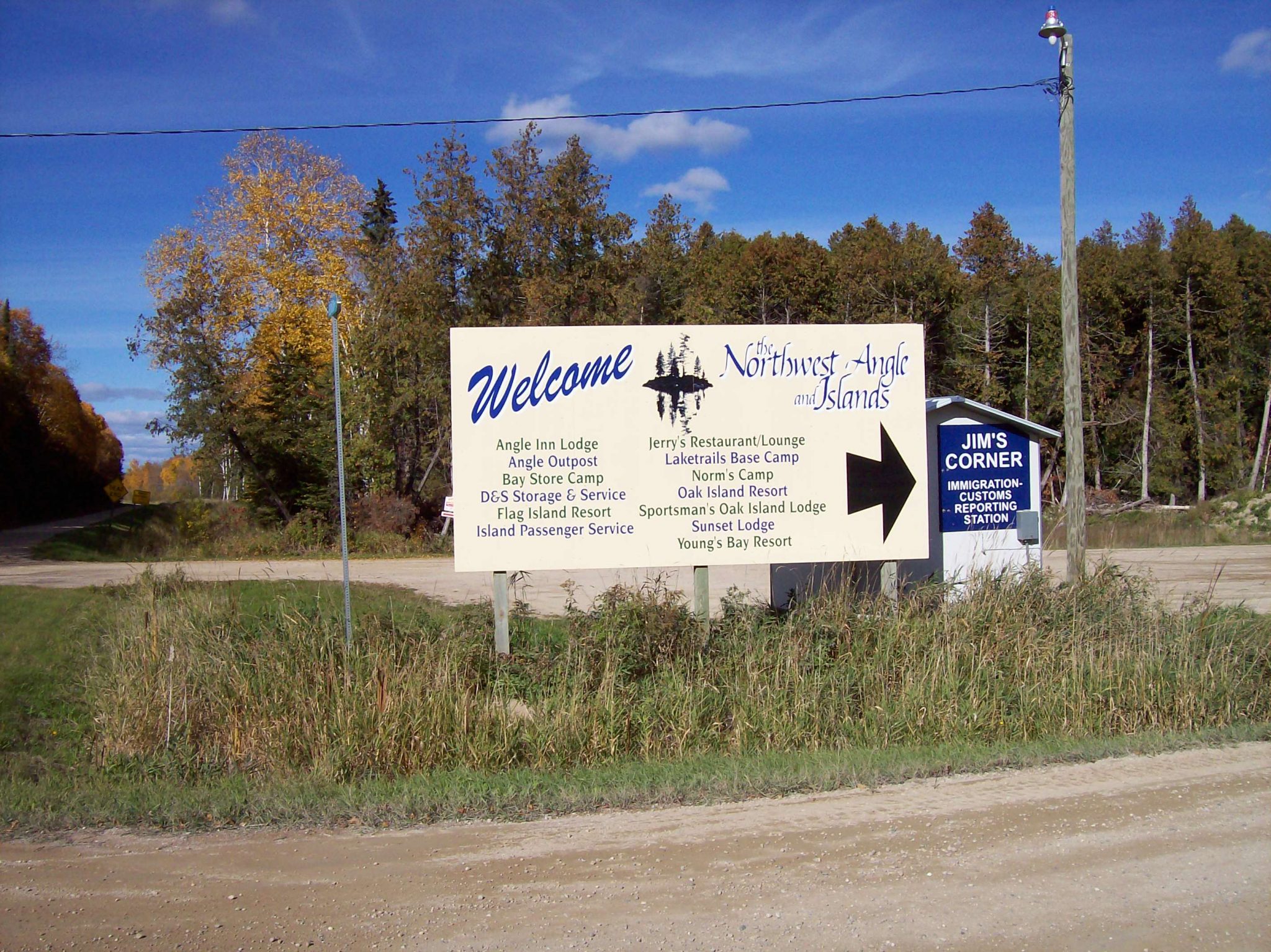 Helpful Info When Driving up to the NW Angle - Lake of the Woods