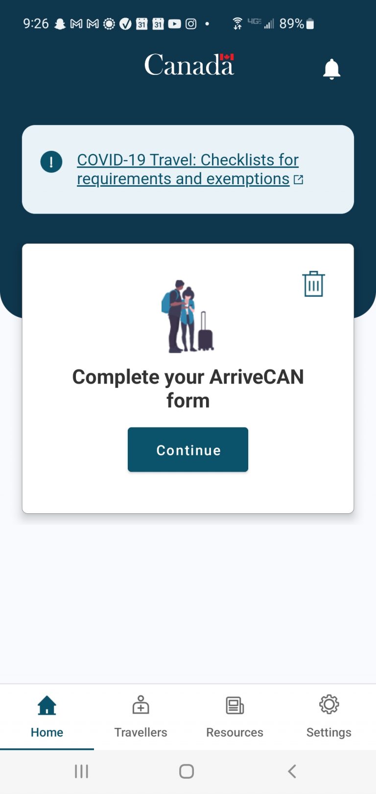 A Quick Guide to Filling Out ArriveCan - Lake of the Woods