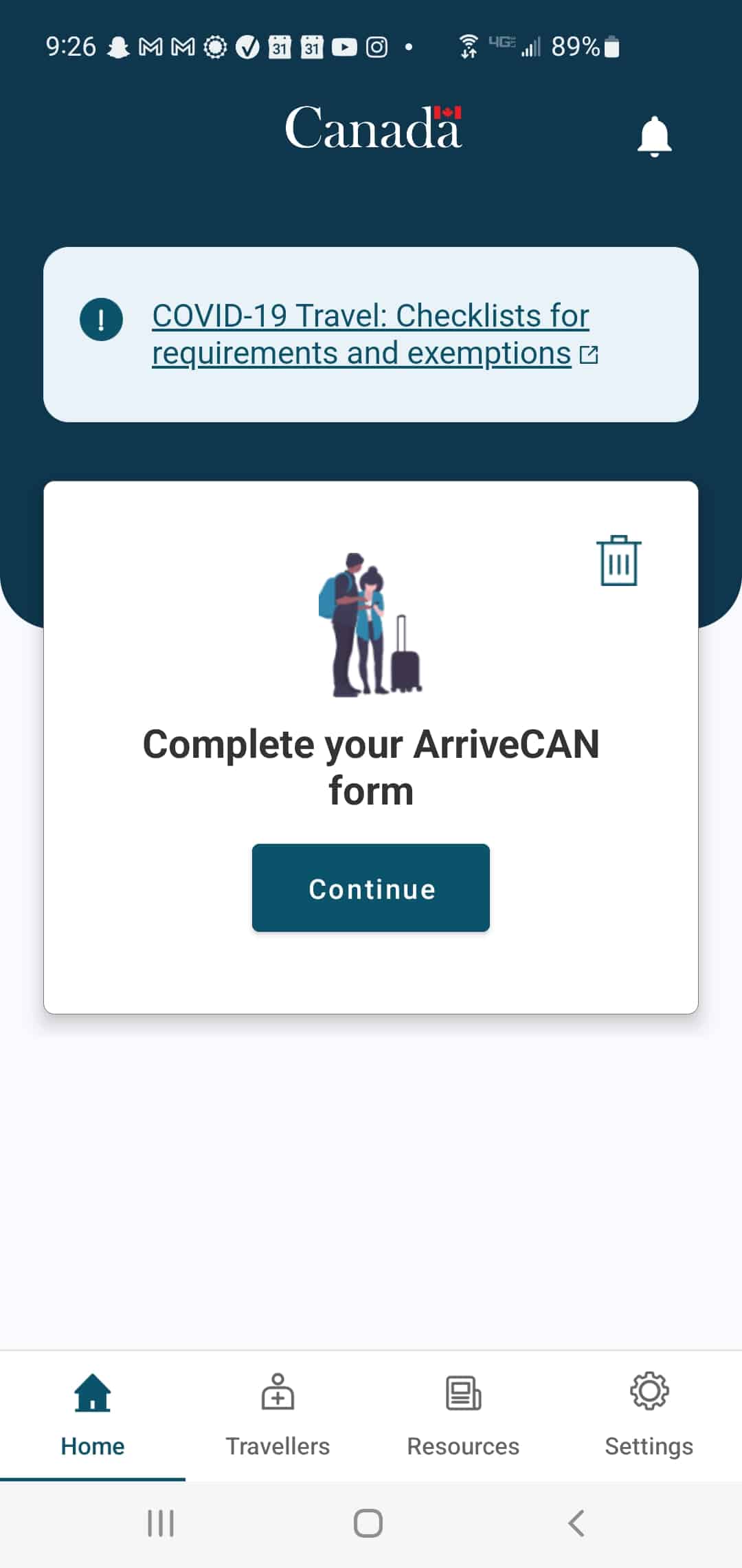 A Quick Guide to Filling Out ArriveCan - Lake of the Woods